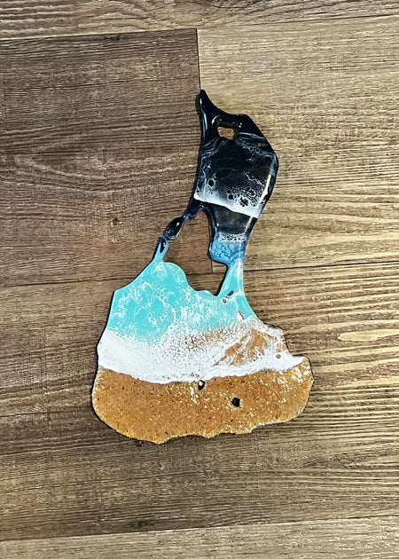 Block Island Wall Art – Holly Epoxy