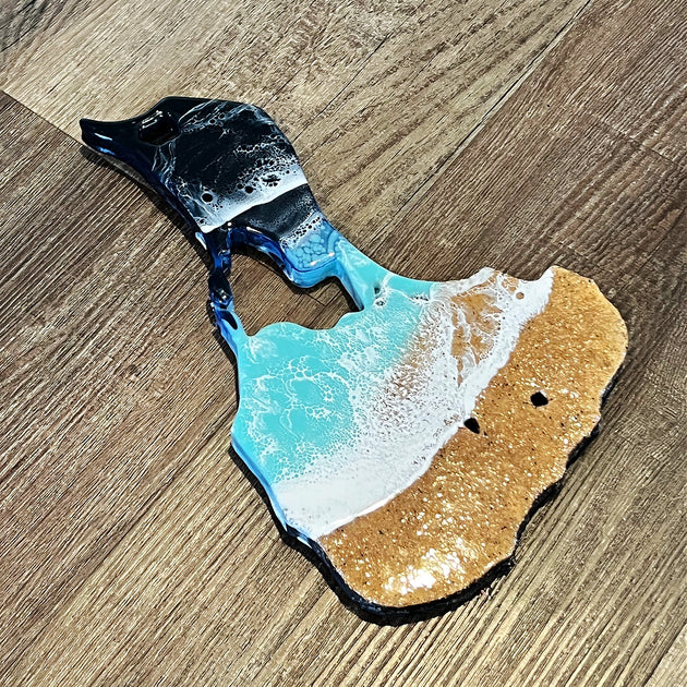 Block Island Wall Art – Holly Epoxy