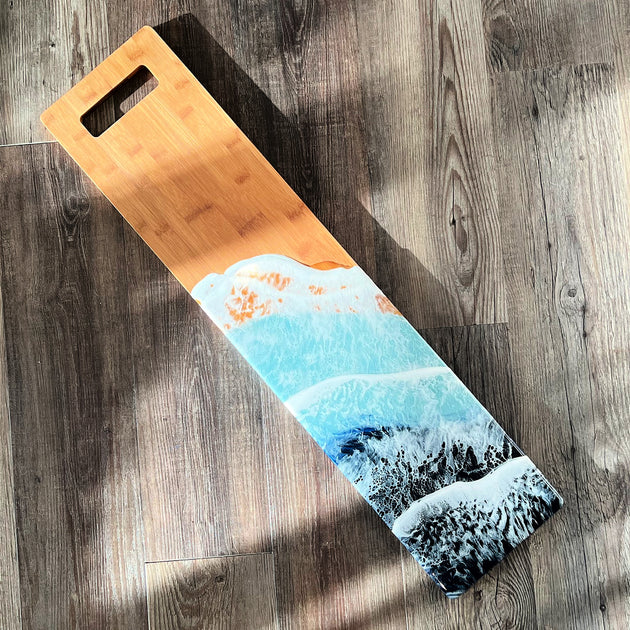 Deep Sea Dreams Serving Board – Holly Epoxy