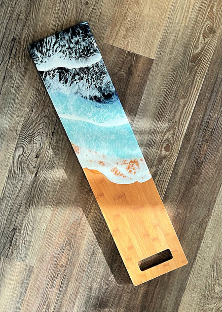 Deep Sea Dreams Serving Board – Holly Epoxy