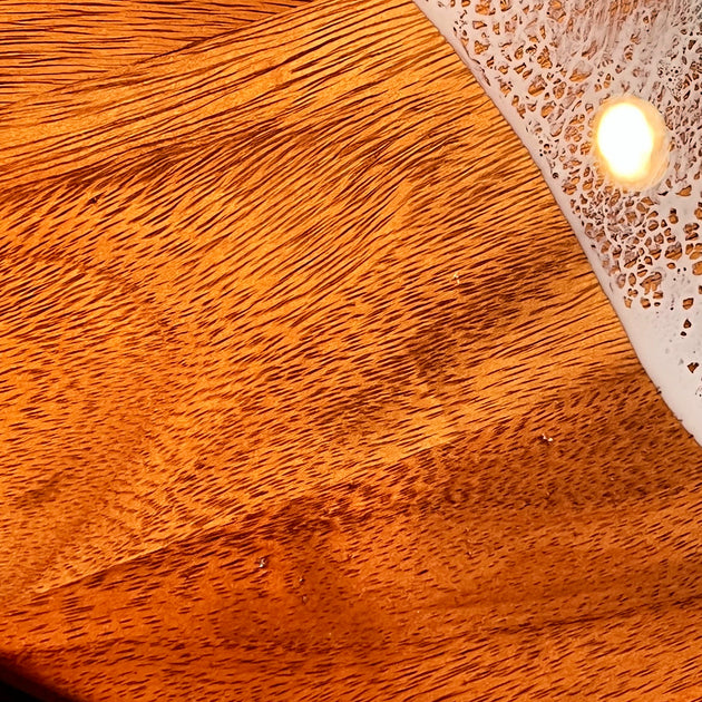 Ombre Drift Lazy Susan – Holly Epoxy